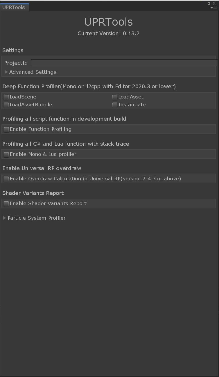 UPR - Unity专业性能优化工具